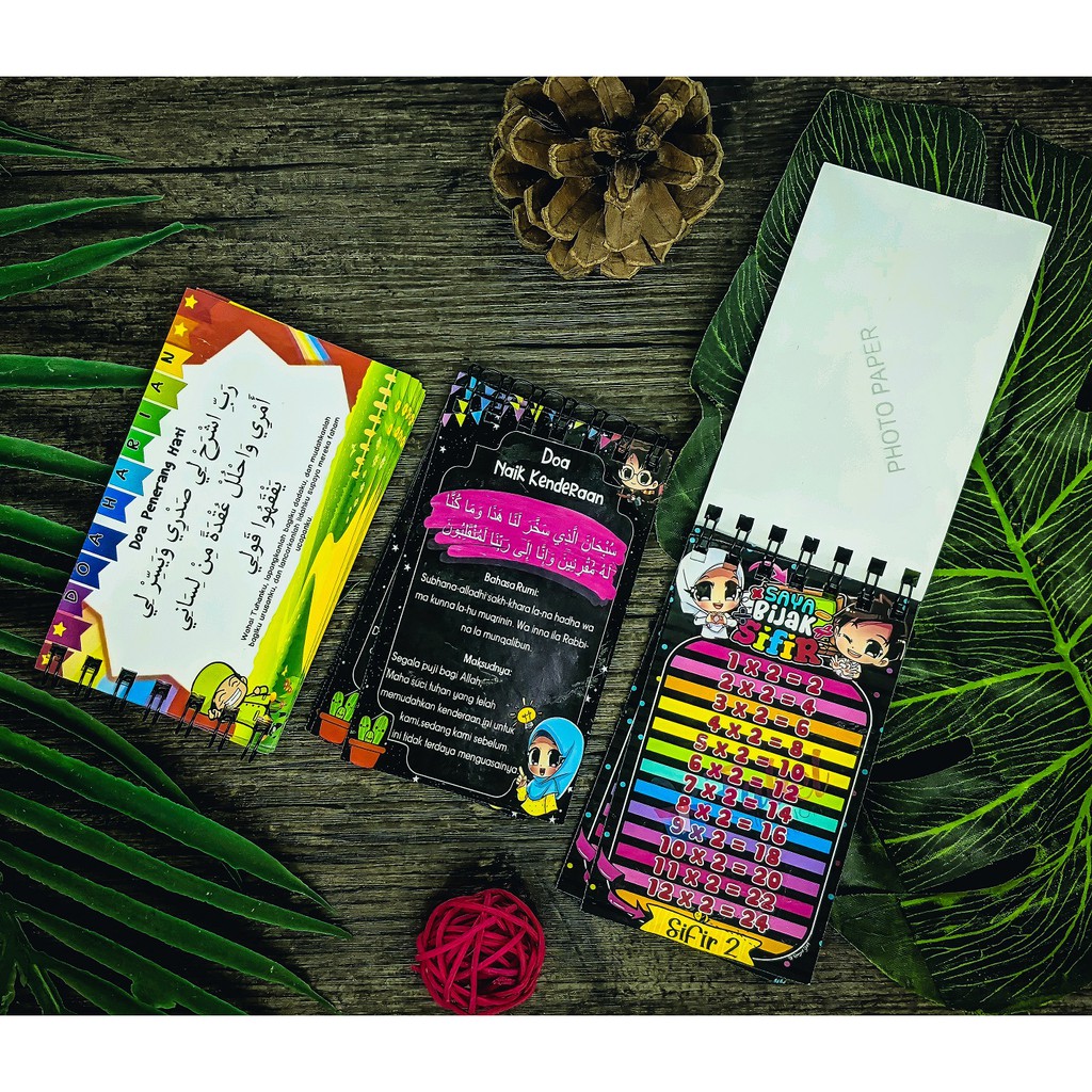 Set Nota Poket Himpunan Doa - Doa Harian & Sifir Kiraan Matematik, Nota ...