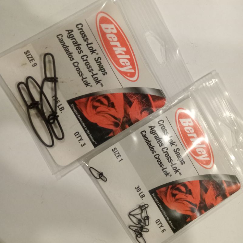 BERKLEY CROSS-LOK SNAPS | Shopee Malaysia