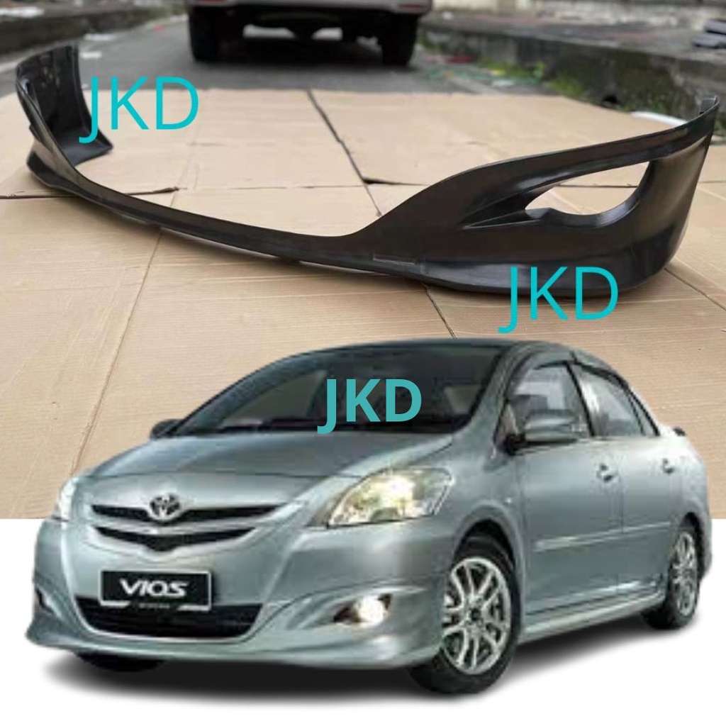 SKIRT LIP TOYOTA VIOS 2009 NCP93 FRONT BUMPER SPOILER SKIRT SKIRTING ...