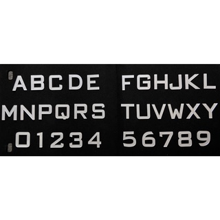 FONT NOMBER PLATE MOTOR FONTS NO PLATE MOTOR NUMBER PLATE FONT | Shopee ...