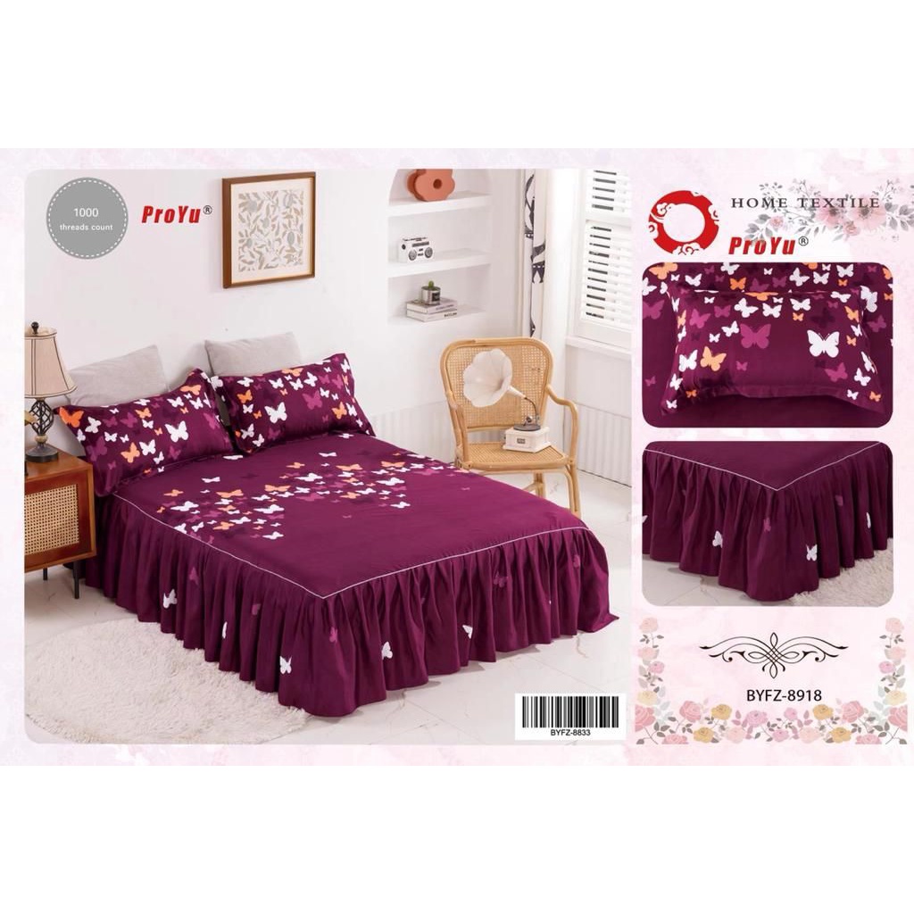 CADAR ROPOL 100% COTTON 3 IN 1 SIZE KING & QUEEN READY STOCK | Shopee ...