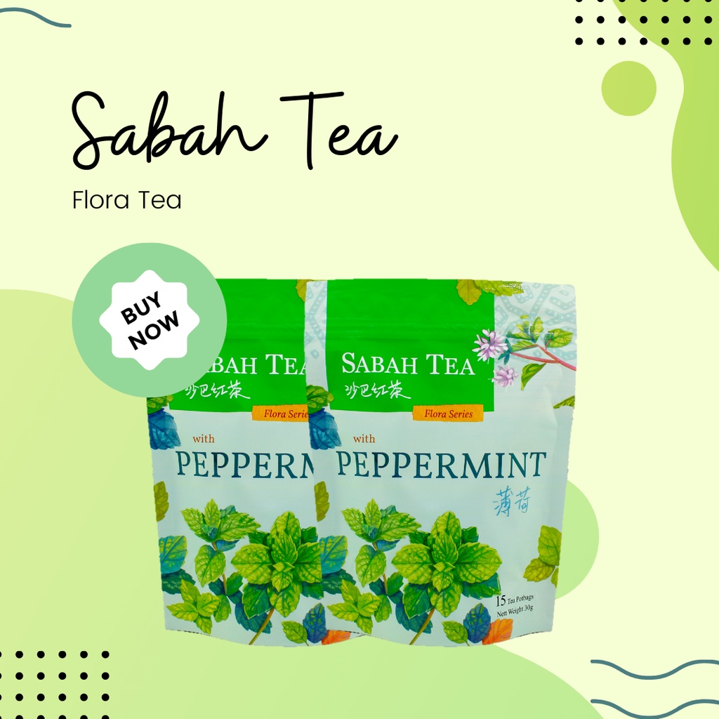 Sabah Tea Flora Tea - Peppermint (Twin Pack) | Shopee Malaysia