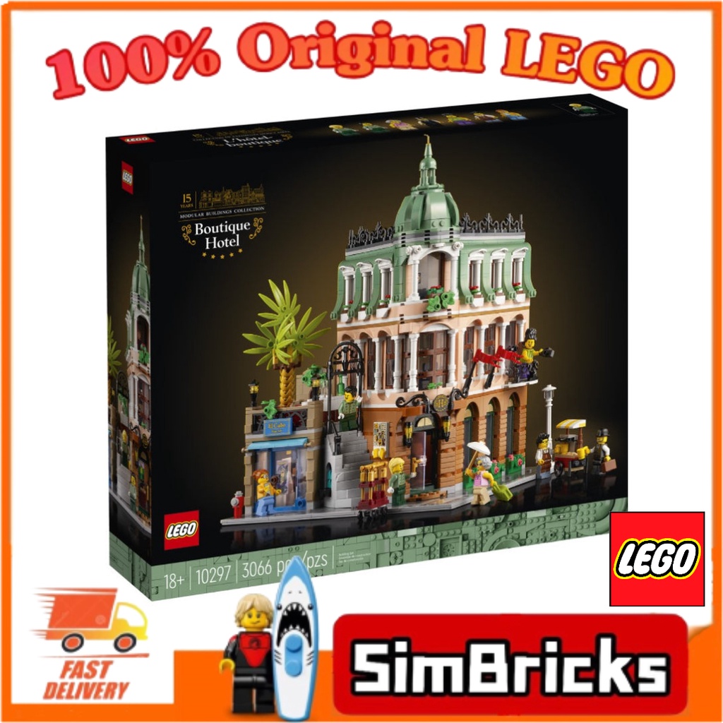 (SimBricks) (Dented Box ) LEGO 10297 Creator Expert Boutique Hotel ...