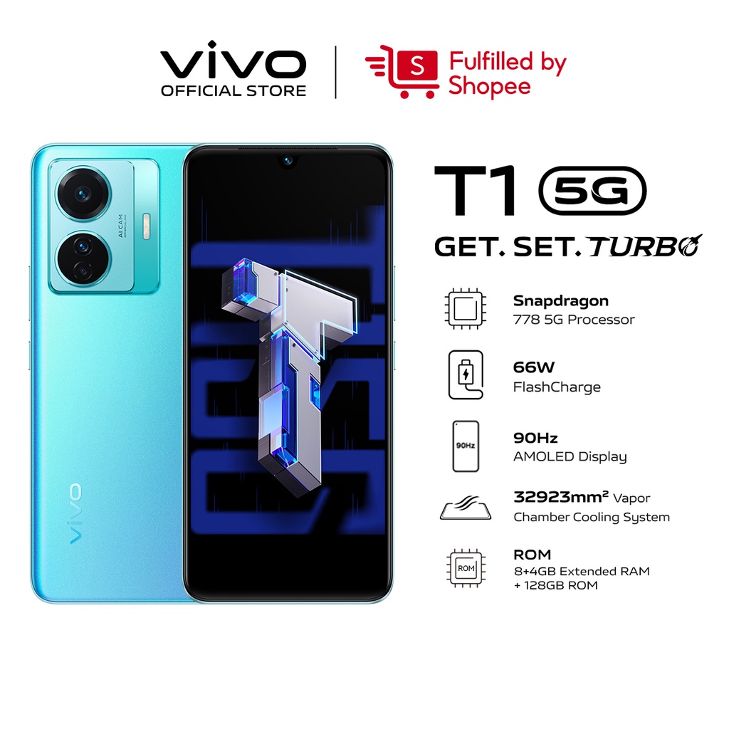 vivo T1 Price in Malaysia & Specs - RM899 | TechNave