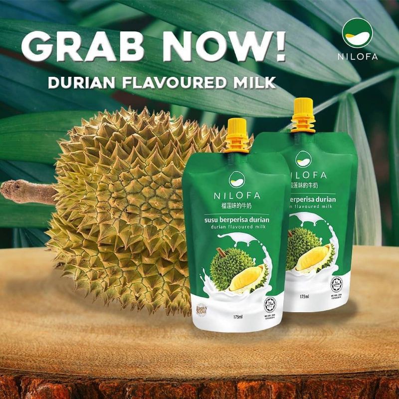 Susu Durian Nilofa 175ml | Shopee Malaysia