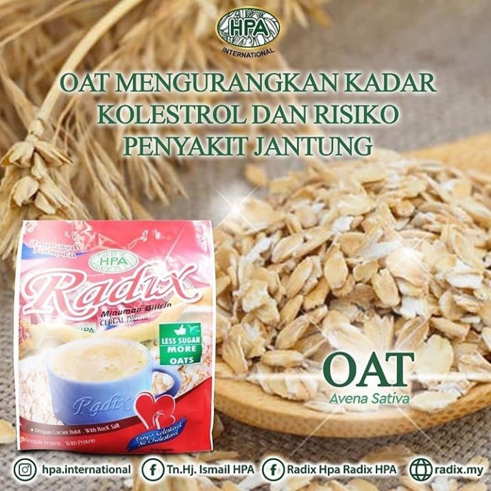 CEREAL OAT RADIX MINUMAN BIJIRIN RADIX | Shopee Malaysia