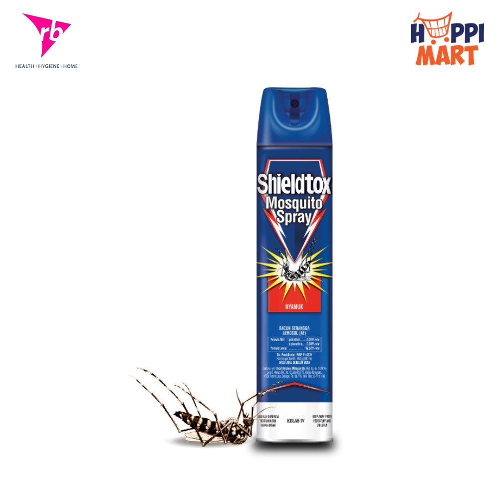 Shieldtox Mosquito Aerosol Spray - 600ml | Shopee Malaysia