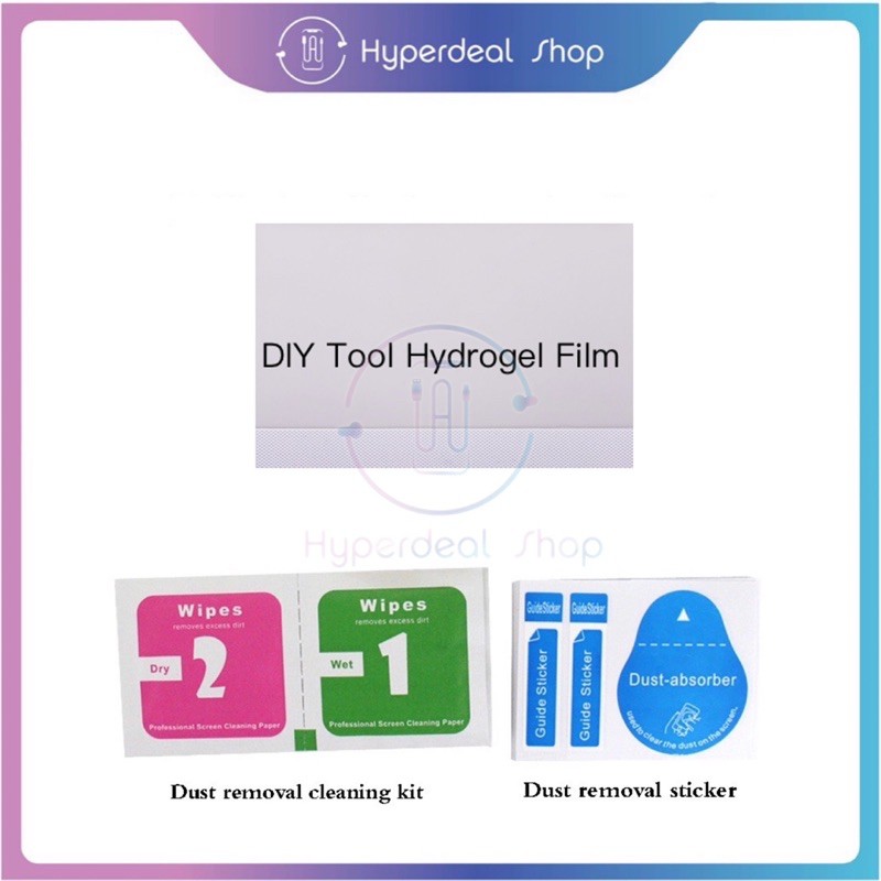 Screen Protector Hydrogel Installation Professional Helper Tool Kits ...