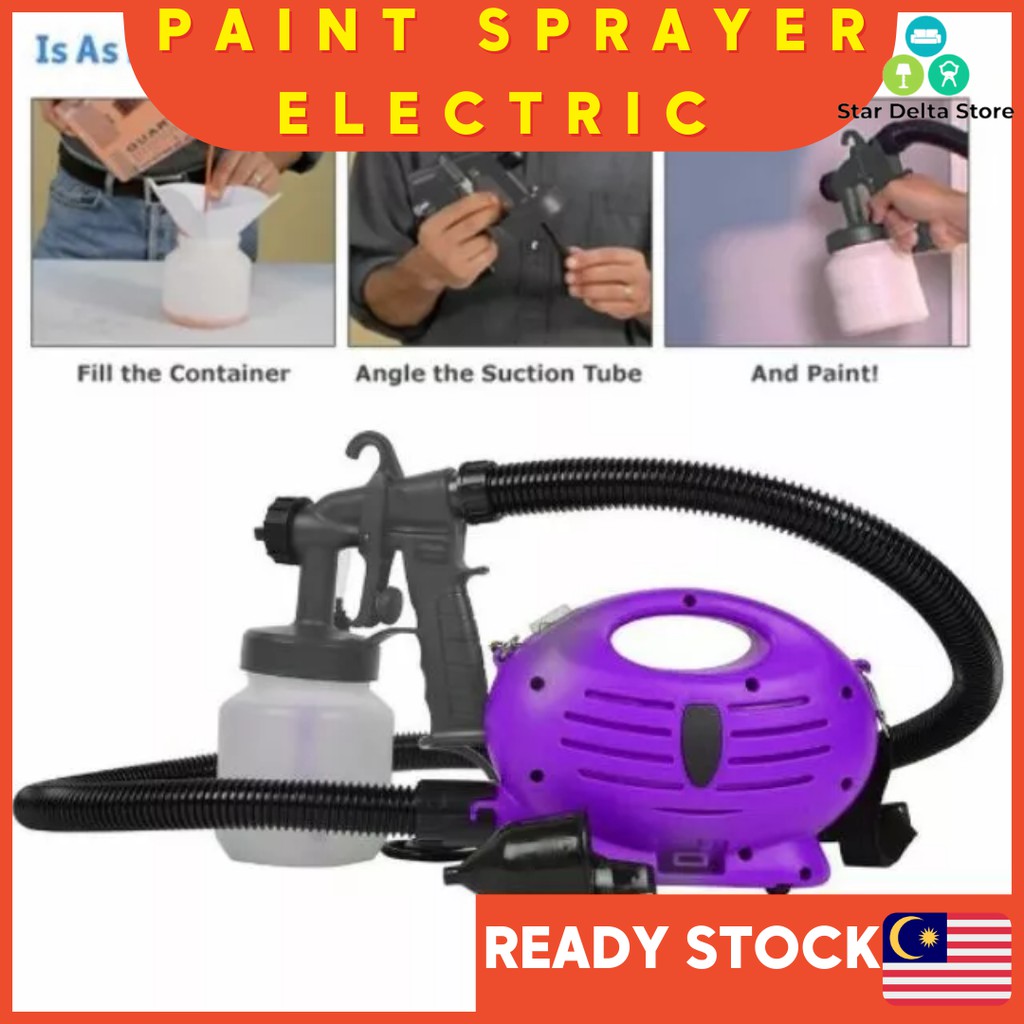 Penyembur Cat PAINT SPRAYER Electric Portable Paint Spray Gun ...