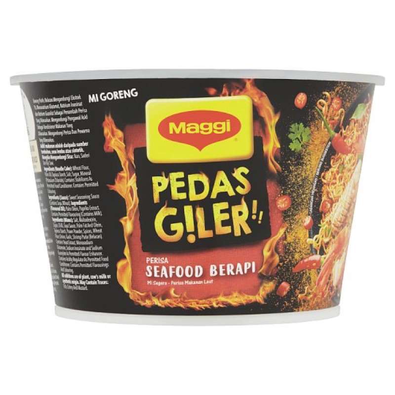 Maggi Pedas Giler Seafood Berapi 98g | Shopee Malaysia