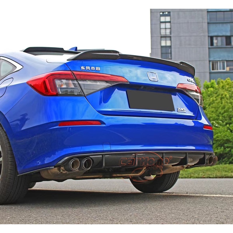 Honda civic fe 2022 Thai Style Rs Rear diffuser difuser lip | Shopee ...