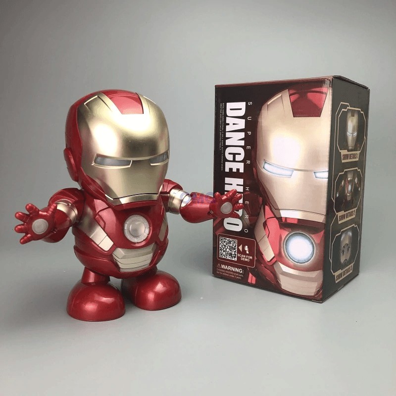 Dance Hero Ironman 0518 Iron Man Dancing Robot Dance Robot Moving ...