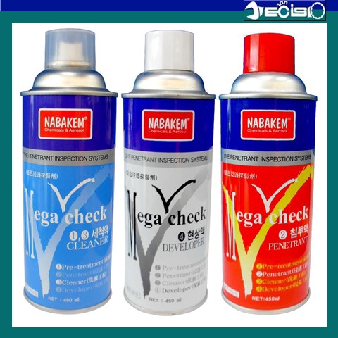 Nabakem NDT Mega Check Cleaner, Developer and Penetrant 450ml | Shopee ...