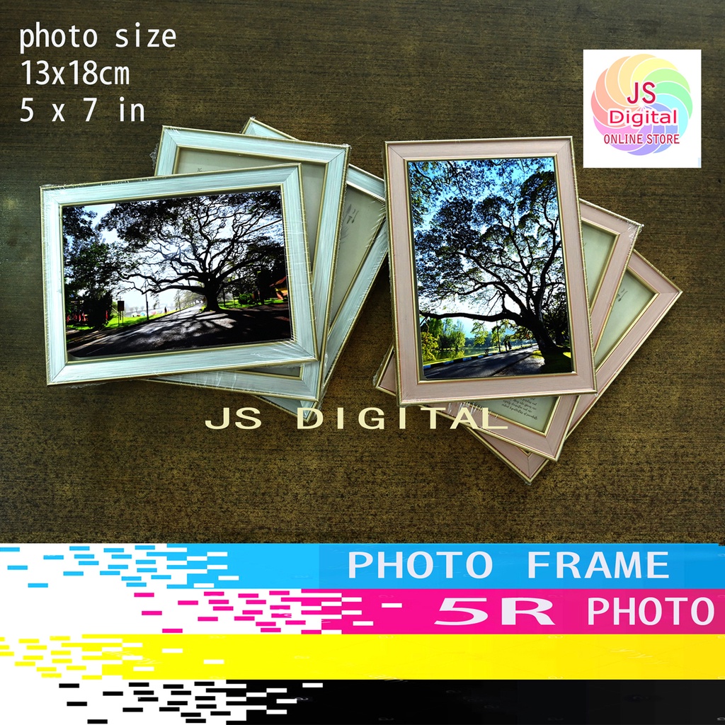 Bingkai Gambar 5R / Photo Frame 5R / 5R / 5x7 / Ready Stock | Shopee ...