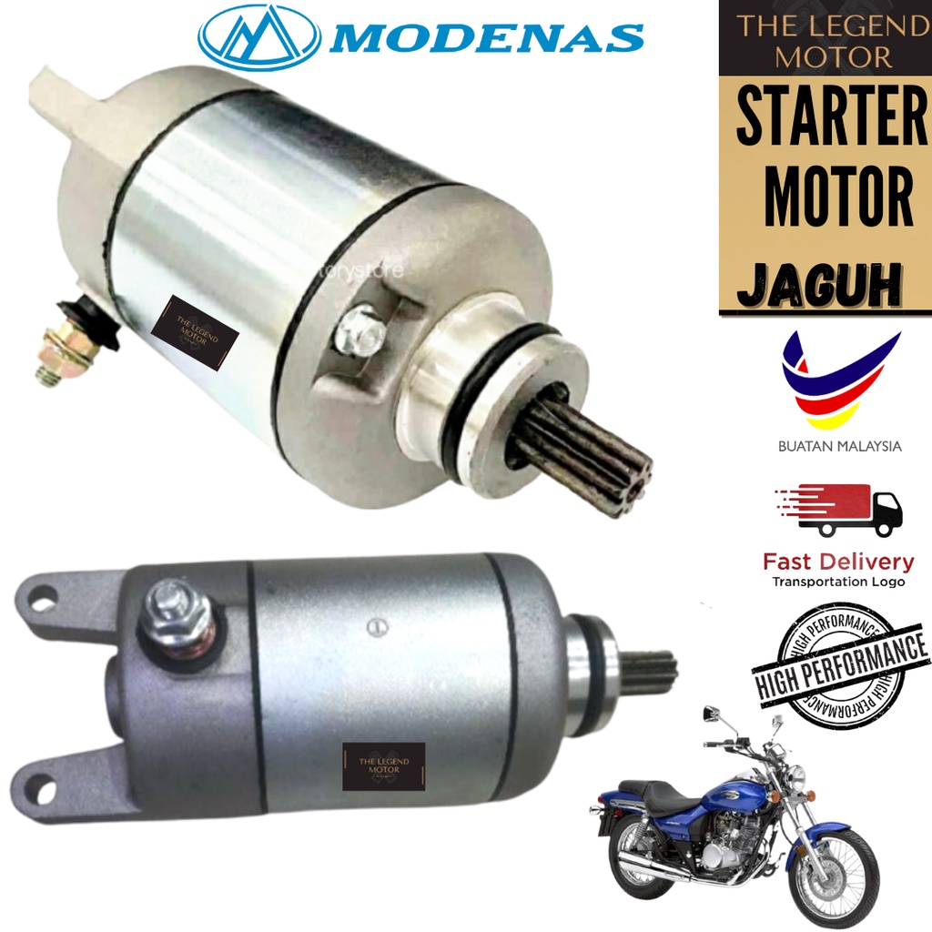 MODENAS JAGUH JU 175 STARTER MOTOR ASSY STATER MOTO ELECTRIC START ...