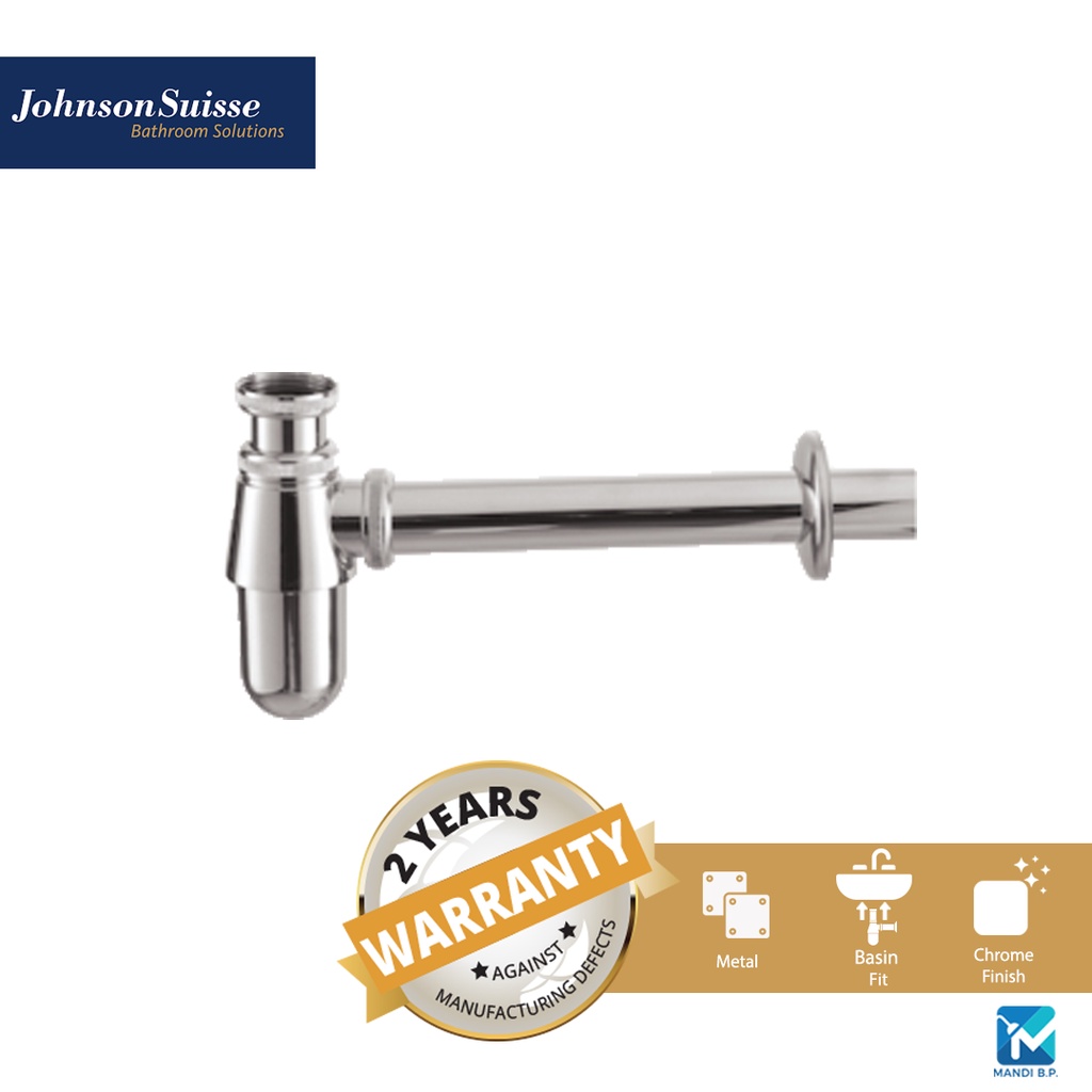 Johnson Suisse Zinc Bottle Trap - Max Length : 420mm | Shopee Malaysia