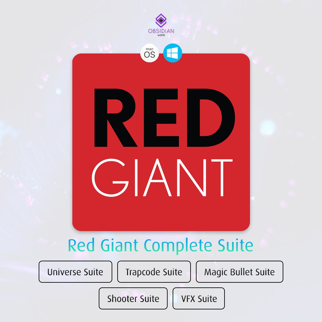 Red giant complete set - universe | vfx | magic bullet | trapcode | shooter suite windows x64 pc ...