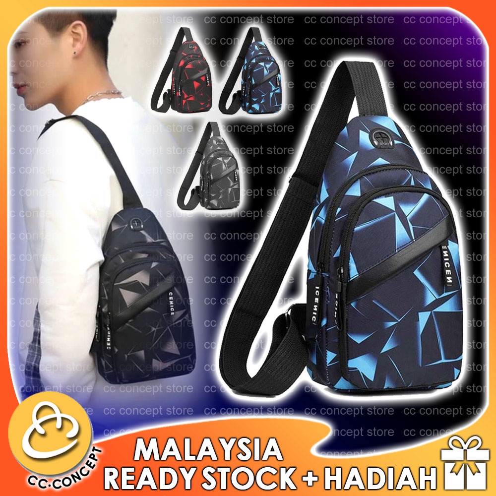 CC CONCEPT Men Sling Bag Chest Bag Crossbody Bag Shoulder Bag Unisex ...
