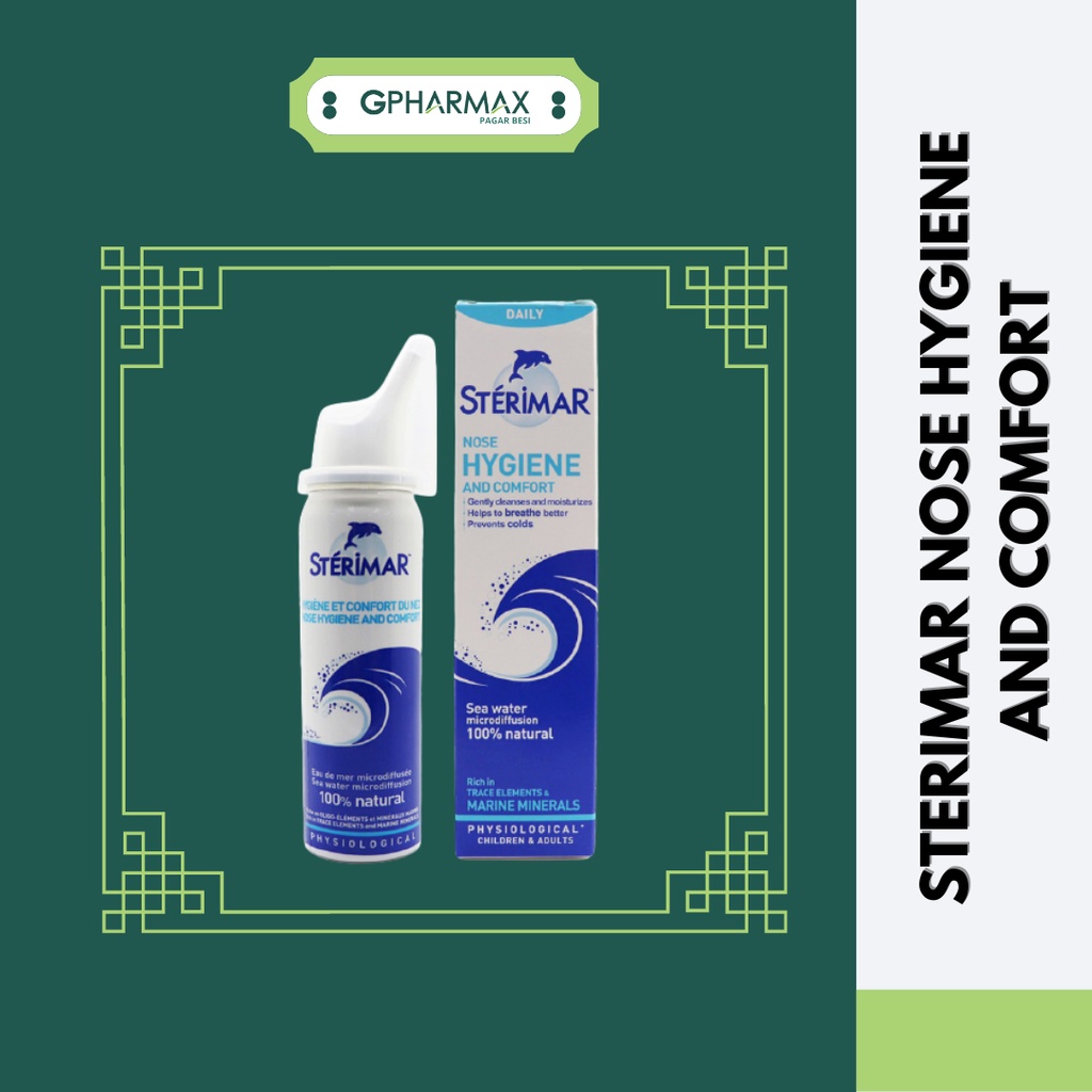 Sterimar Nose Hygiene Adult Nasal Spray | Shopee Malaysia