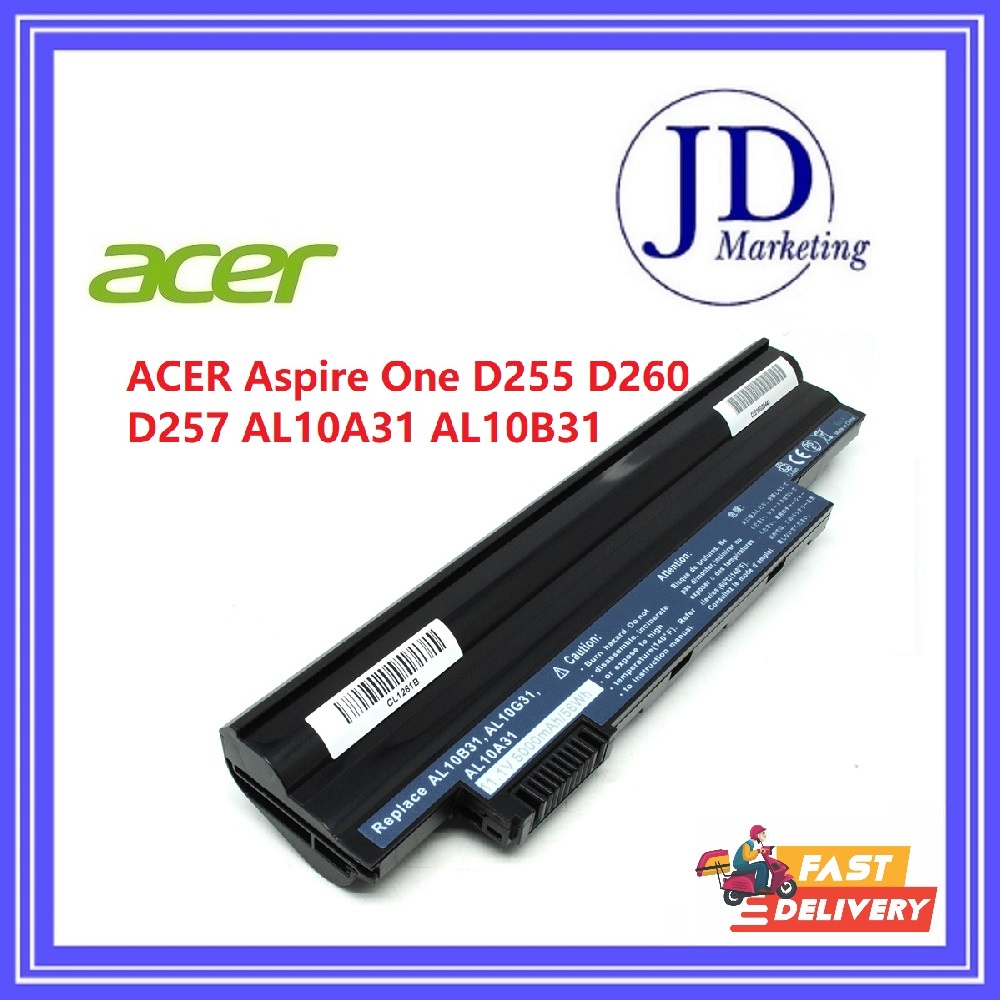 Laptop Replacement Battery for Acer Aspire One D255 D260 D270 D255E 522 ...