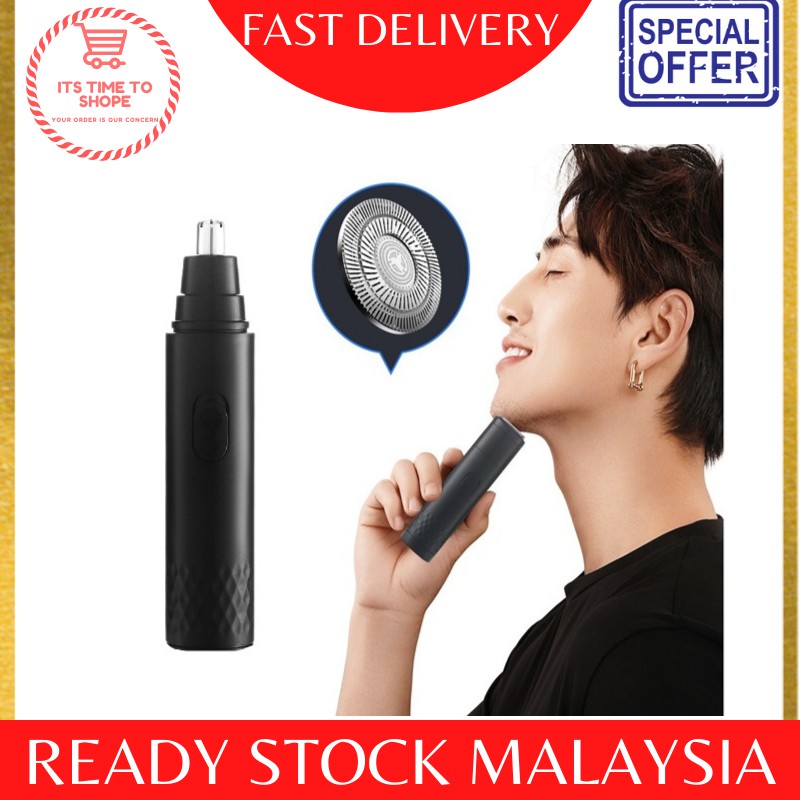 Pencukur Janggut 2 dalam 1 / USB Rechargeable Portable Nose Hair ...