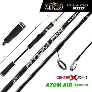 Ajiking Atom Air 5’6ft-7’0ft Spinning Fishing Rod Max Load 4-6kg ...