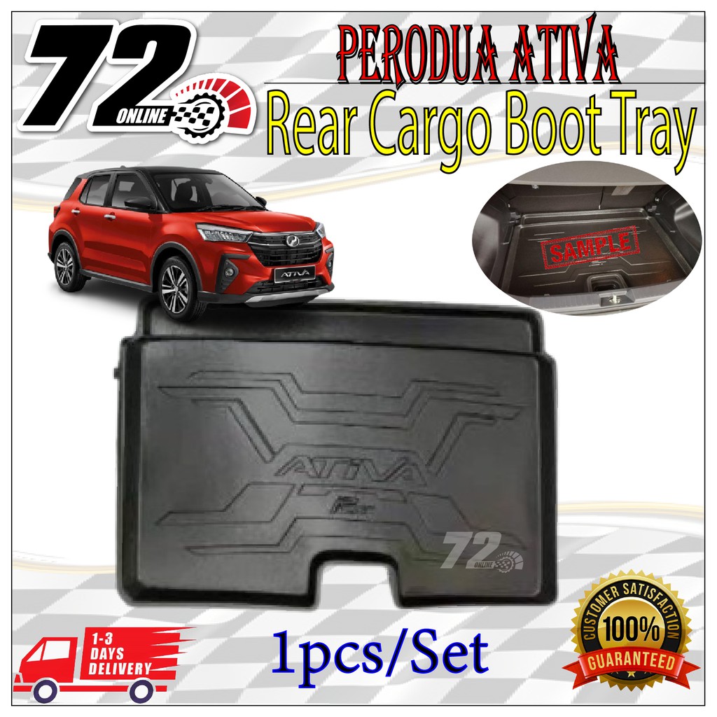 Perodua Ativa Boot Tray / Cargo Tray /Boot Cover | Shopee Malaysia
