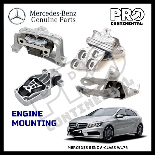 GENUINE MERCEDES BENZ A-CLASS W176 ENGINE MOUNTING SET [4 PIECE ...