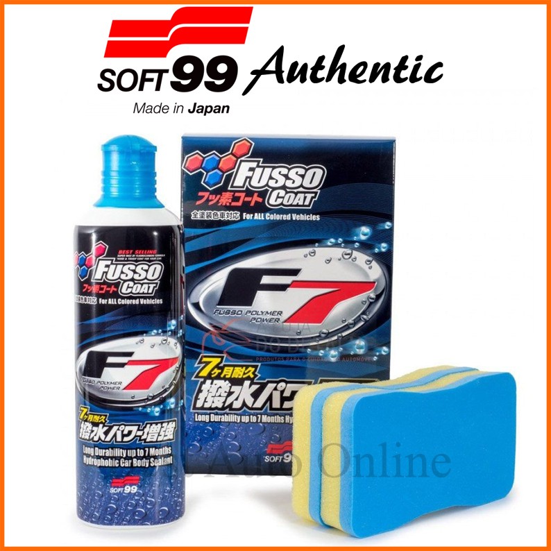 Soft99 Fusso Coat F7 300ML - car coating for All colour car wax coat ...
