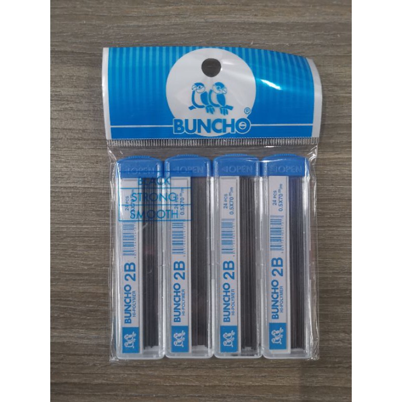 BUNCHO HI POLYMER 2B PENCIL LEAD | Shopee Malaysia