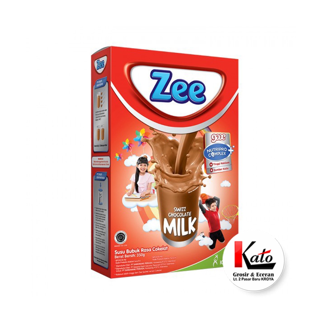 Zee Milk Vanilla Chocolate Vanilla Box 350gr | Shopee Malaysia