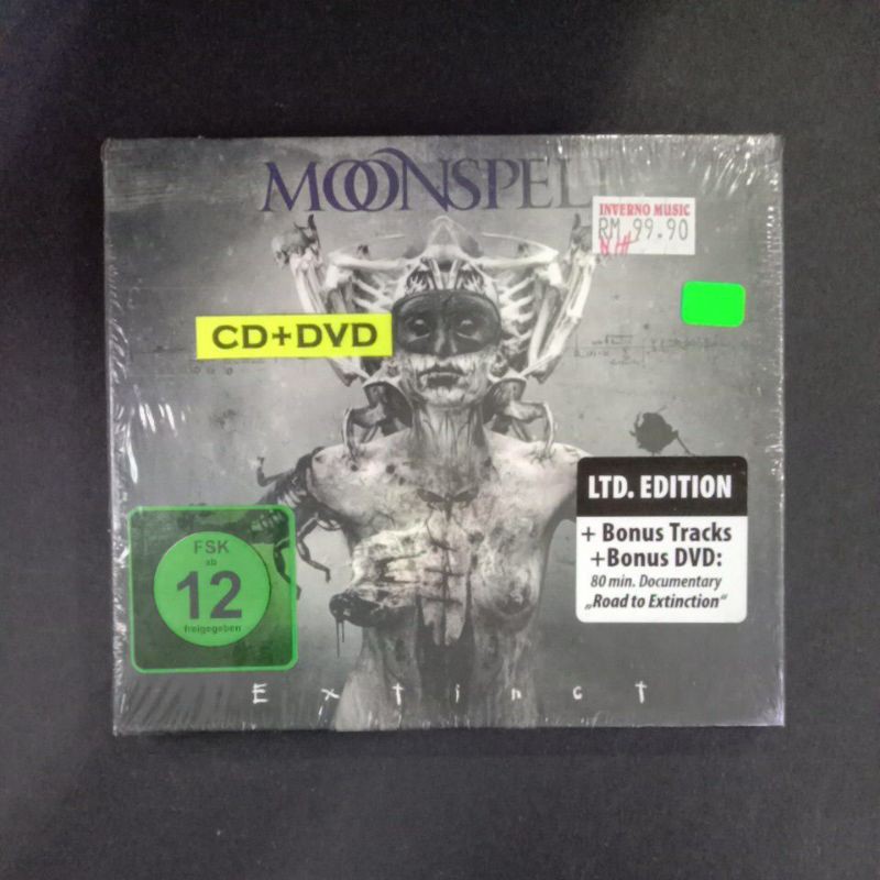 Moonspell - Extinct (CD+DVD) | Shopee Malaysia