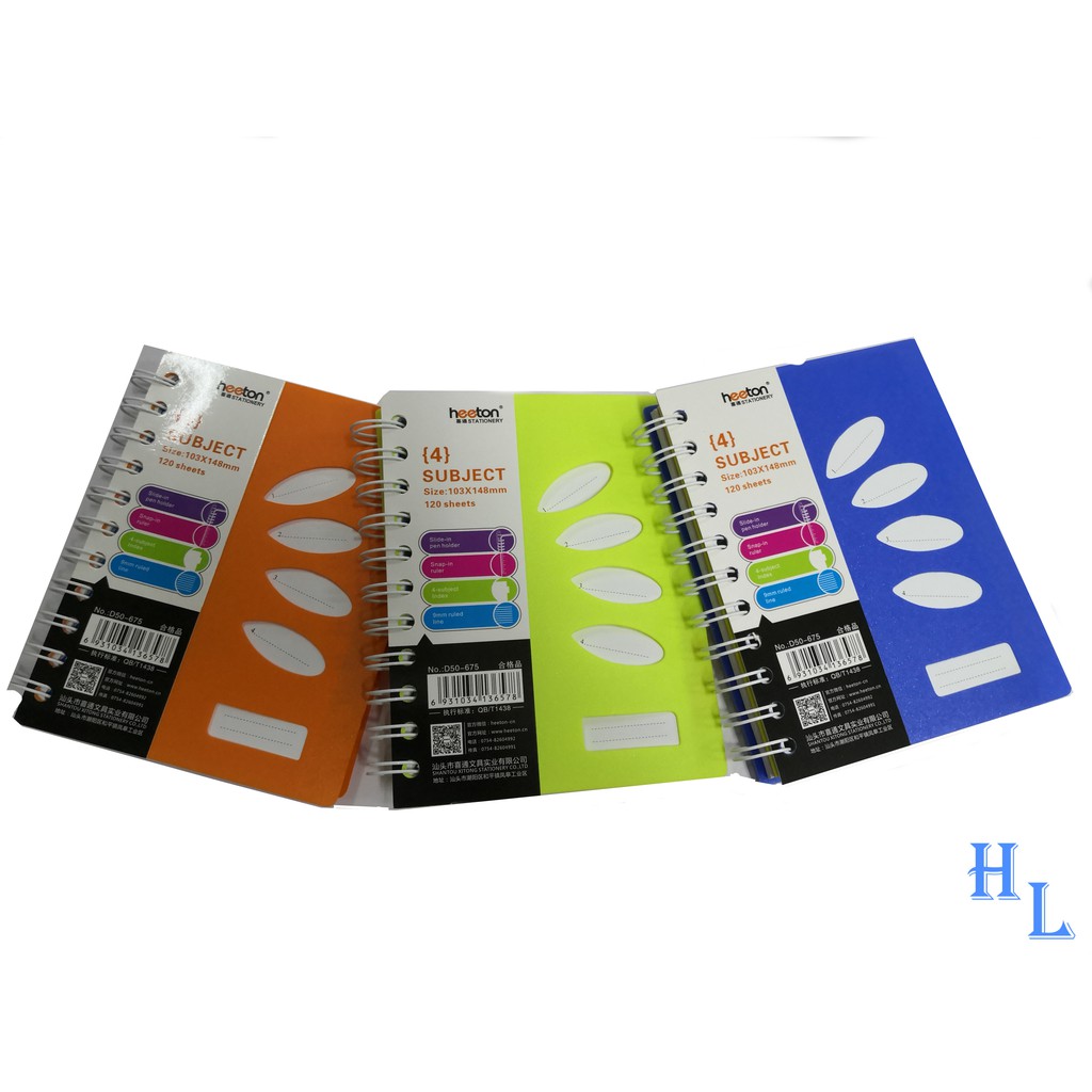 Heeton A6 Spiral Note Book | Shopee Malaysia