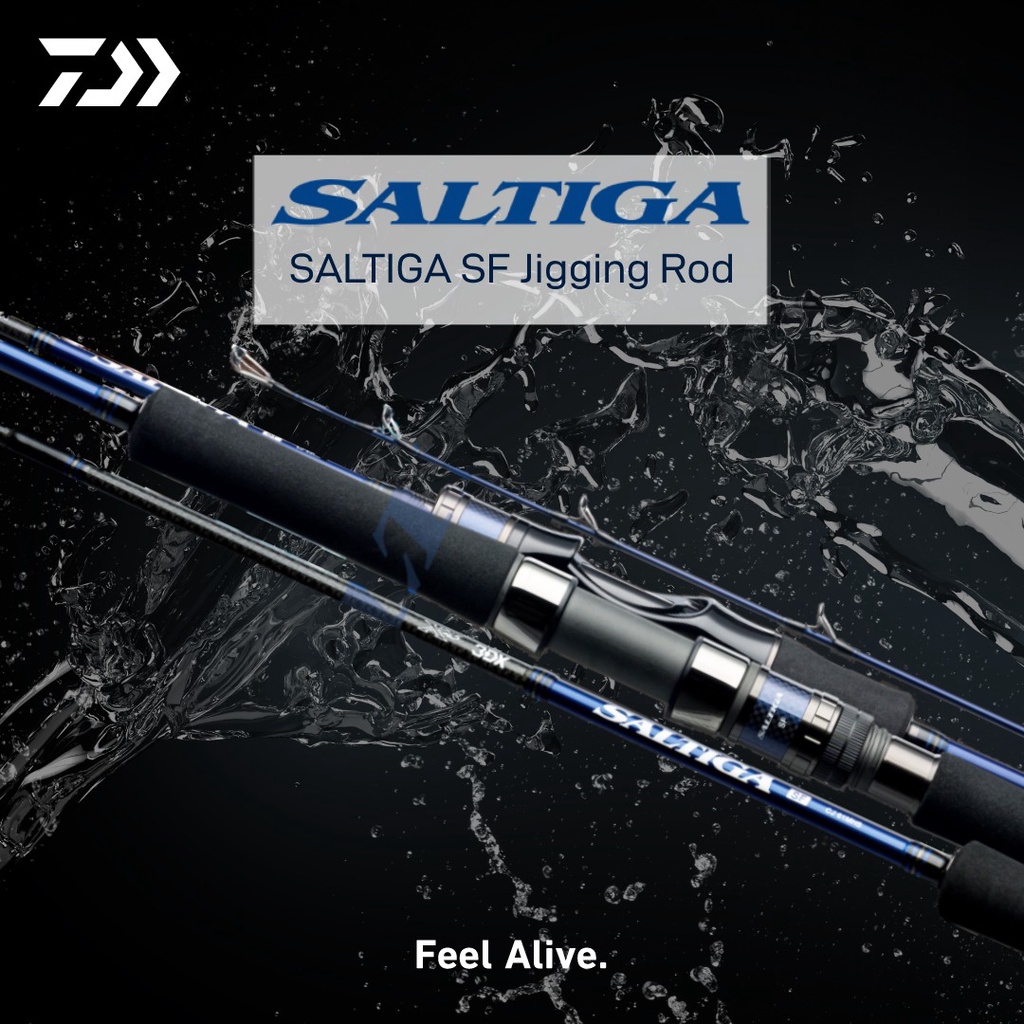 22 DAIWA fishing rod SALTIGA SF Jigging Rod With 1 Year Local Warranty | Shopee Malaysia