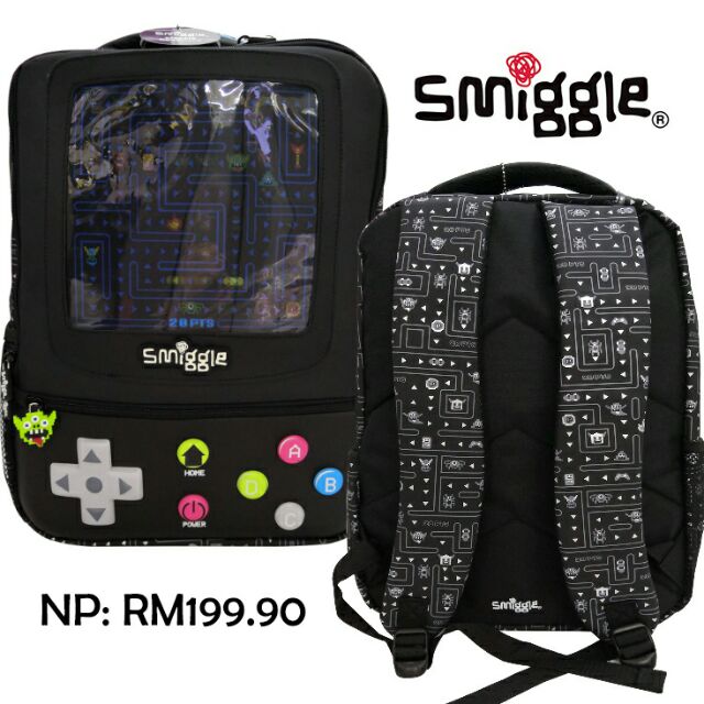 SMIGGLE Game Over Backpack | Shopee Malaysia