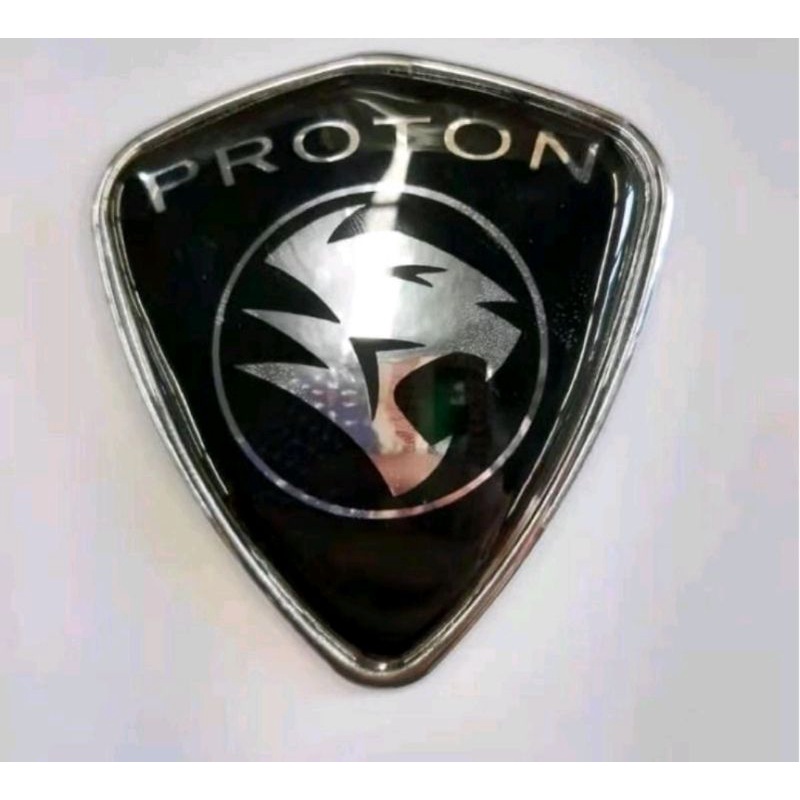 Proton emblem logo big waja / satria neo / personal | Shopee Malaysia