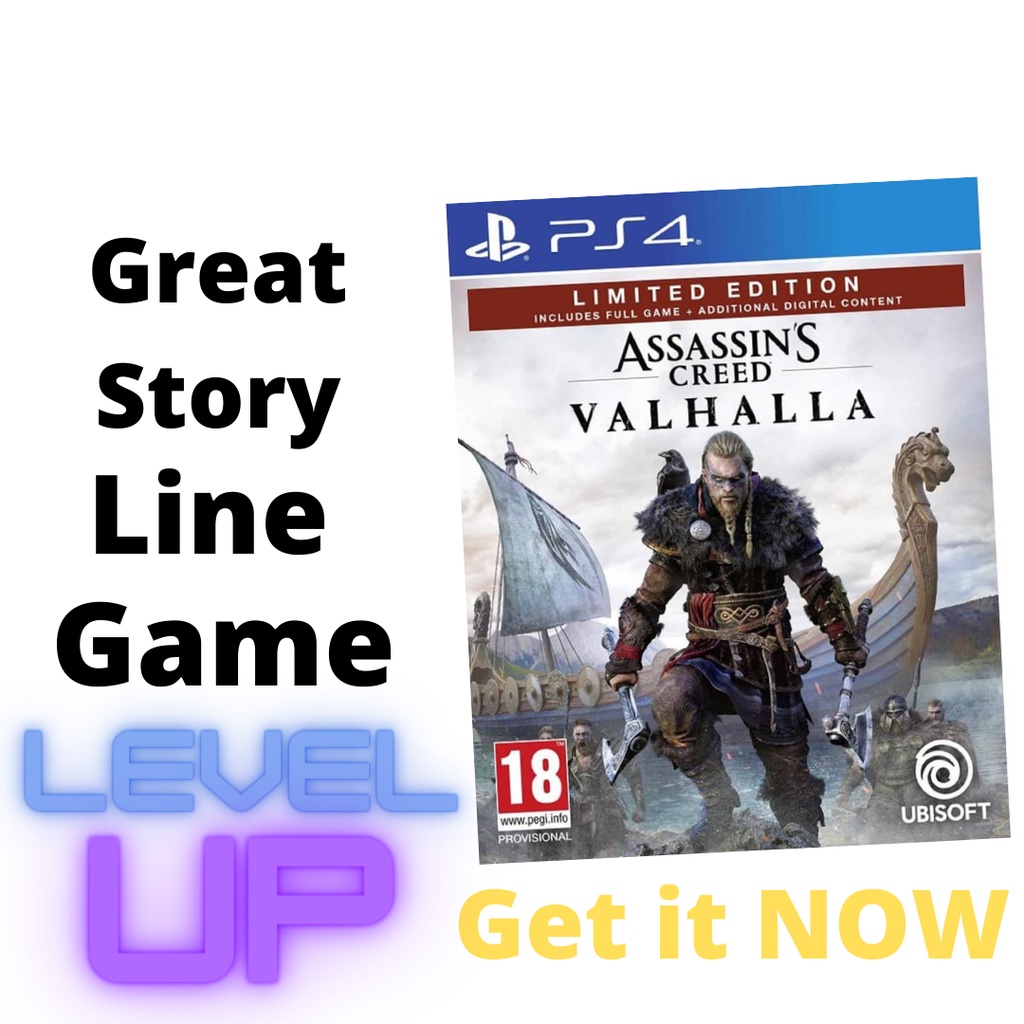 (Ready Stock) PS4 Assassin's Creed Valhalla Limited Edition (Physical ...
