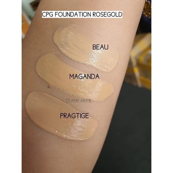 CPG FOUNDATION ROSEGOLD | Shopee Malaysia