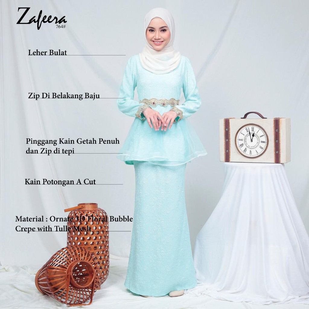 NEW ZAFEERA PEPLUM EXCLUSIVE KOLEKSI RAYA [READY STOCK] | Shopee Malaysia
