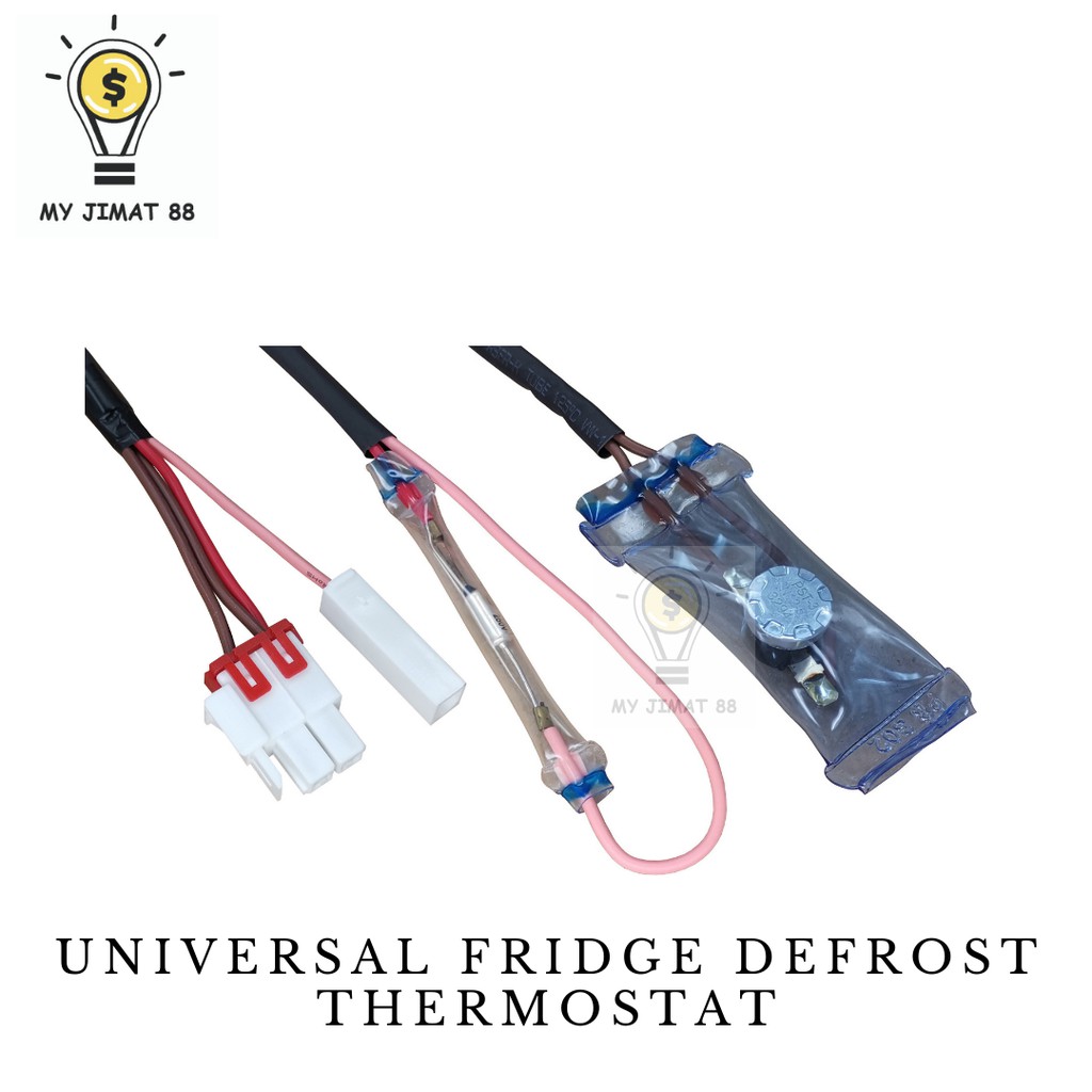 DEFROST THERMOSTAT BC6022-KSD3016 WIRE+SOCKET | Shopee Malaysia