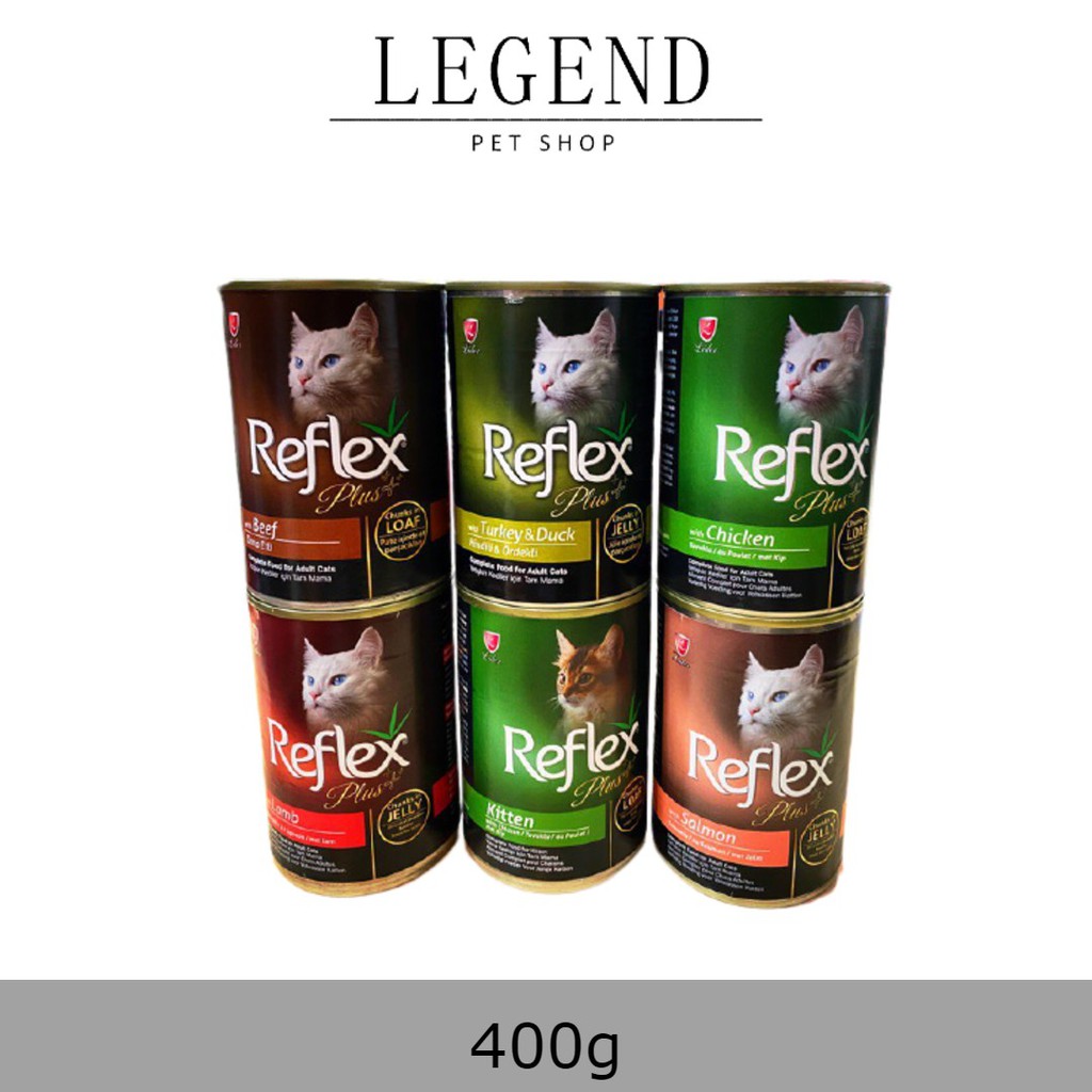 Reflex Plus Cat Canned Wet Food 400g Shopee Malaysia