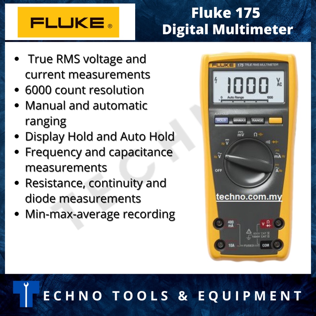 Fluke 175 Digital Multimeter | Shopee Malaysia