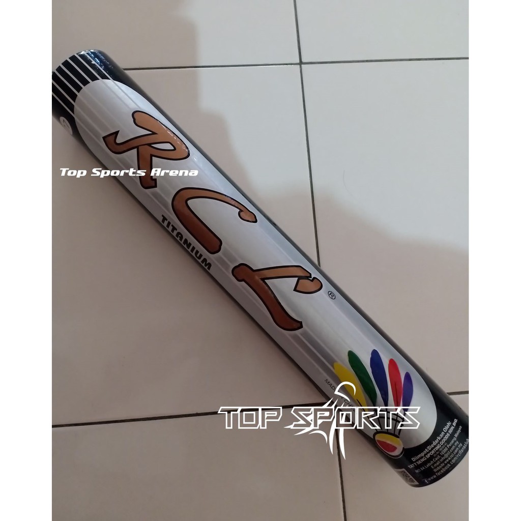 [ORIGINAL] RCL Titanium Badminton Shuttlecock (Speed 77) | Shopee Malaysia