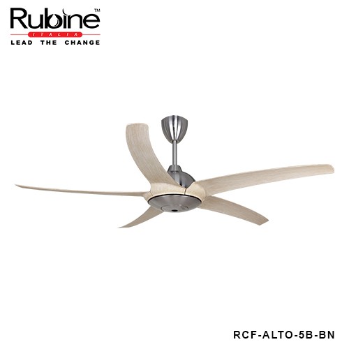 Rubine Decorative Ceiling Fan (RCF-ALTO-5B-BN) | Shopee Malaysia