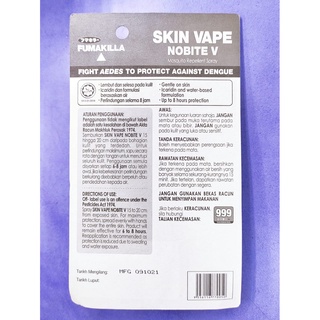 Fumakilla Skin Vape Nobite V Mosquito Repellent Spray ( 70ml ) | Shopee ...