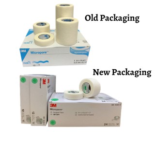 3M Micropore Surgical Tape Pelekat Pita Luka Without Dispenser (refill ...