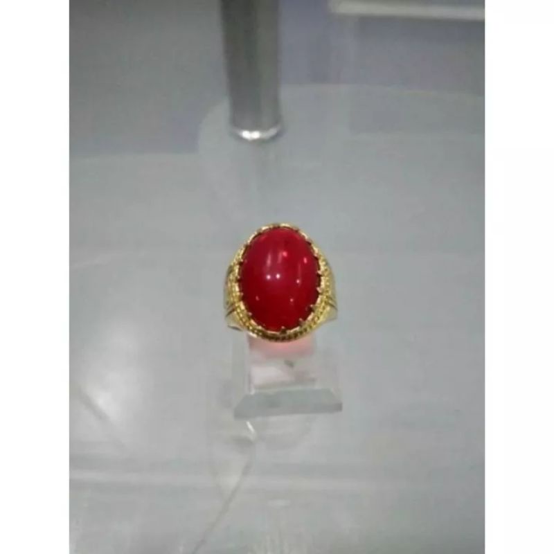 BATU MERAH DELIMA ASLI (SEUMA SAIZ ADA) | Shopee Malaysia