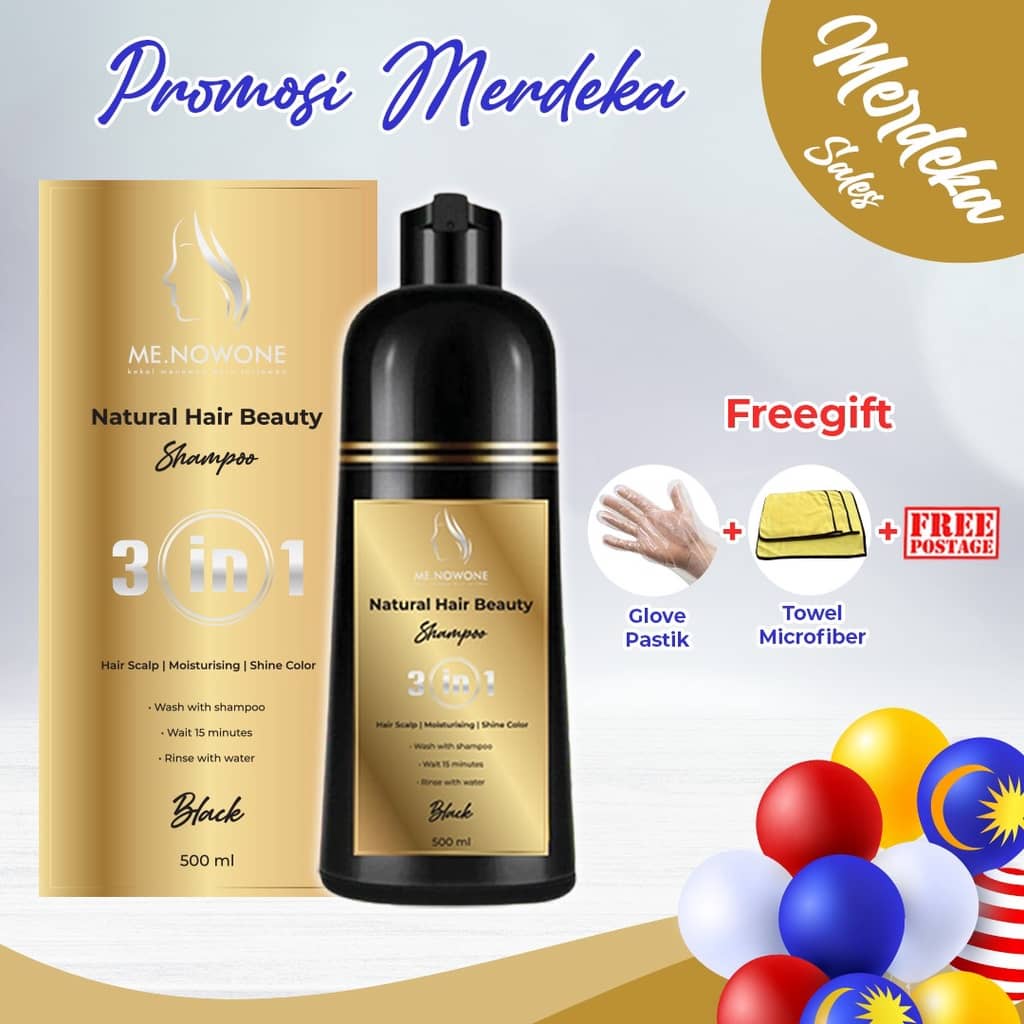 FREEGIFT UNTUK CUSTOMER [TERBUKTI BERKESAN] MENOWONE HAIR COLOR SHAMPOO ...