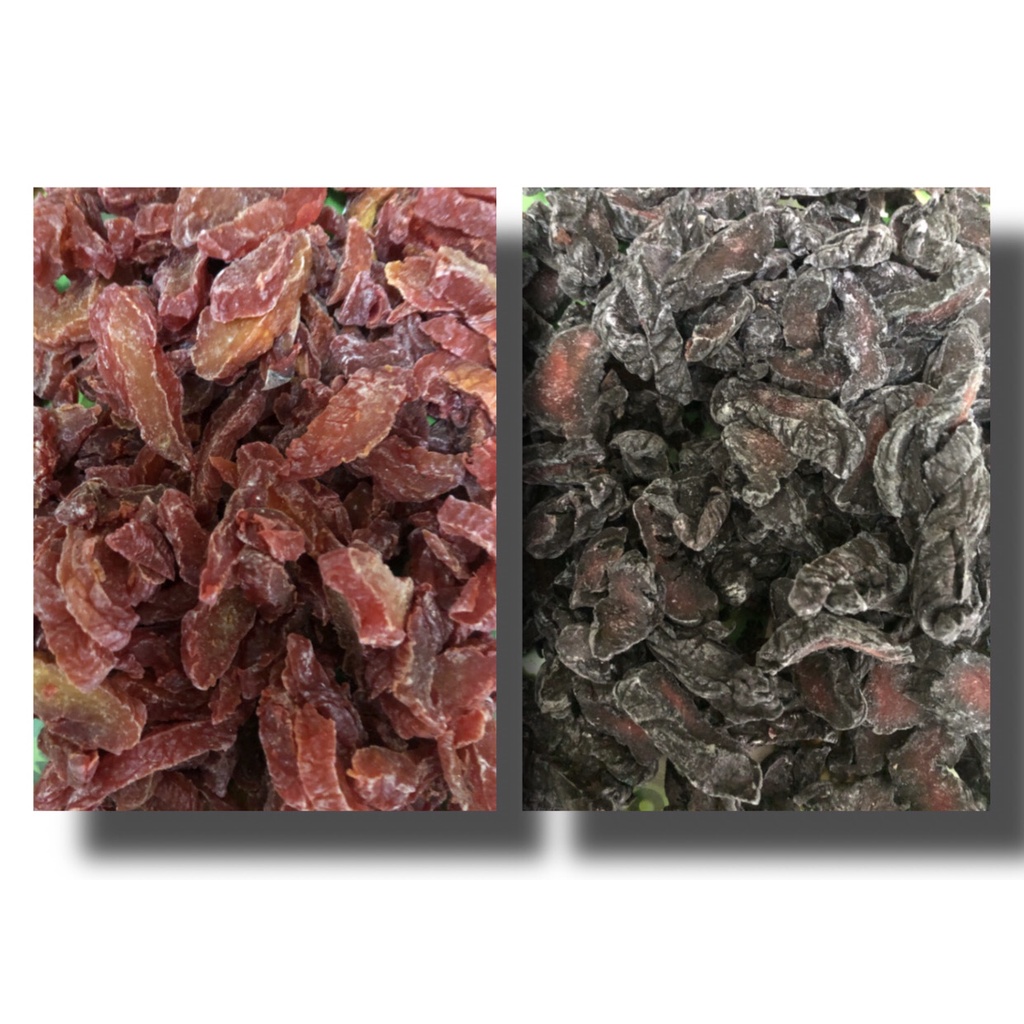 ASAM PRUNE POTONG HITAM/ASAM PRUNE POTONG MERAH 200g #pruneslice ...