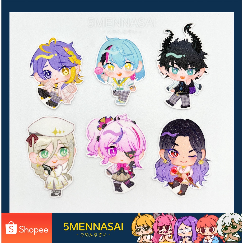 Vtuber ILUNA Stickers Set [Nijisanji EN] | Shopee Malaysia